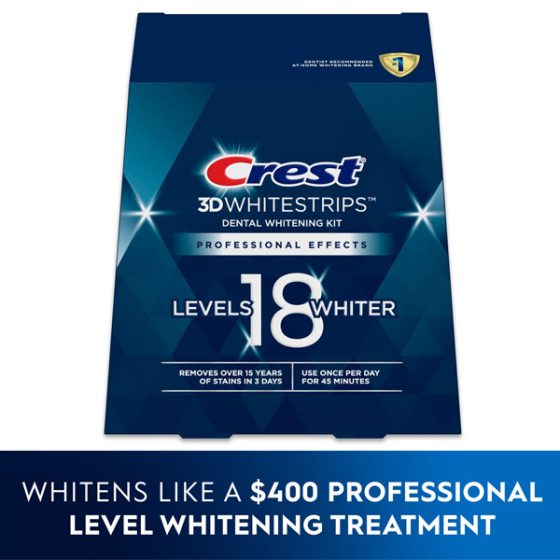 Buy Crest 3d White Professional Effects Teeth Whitestrips