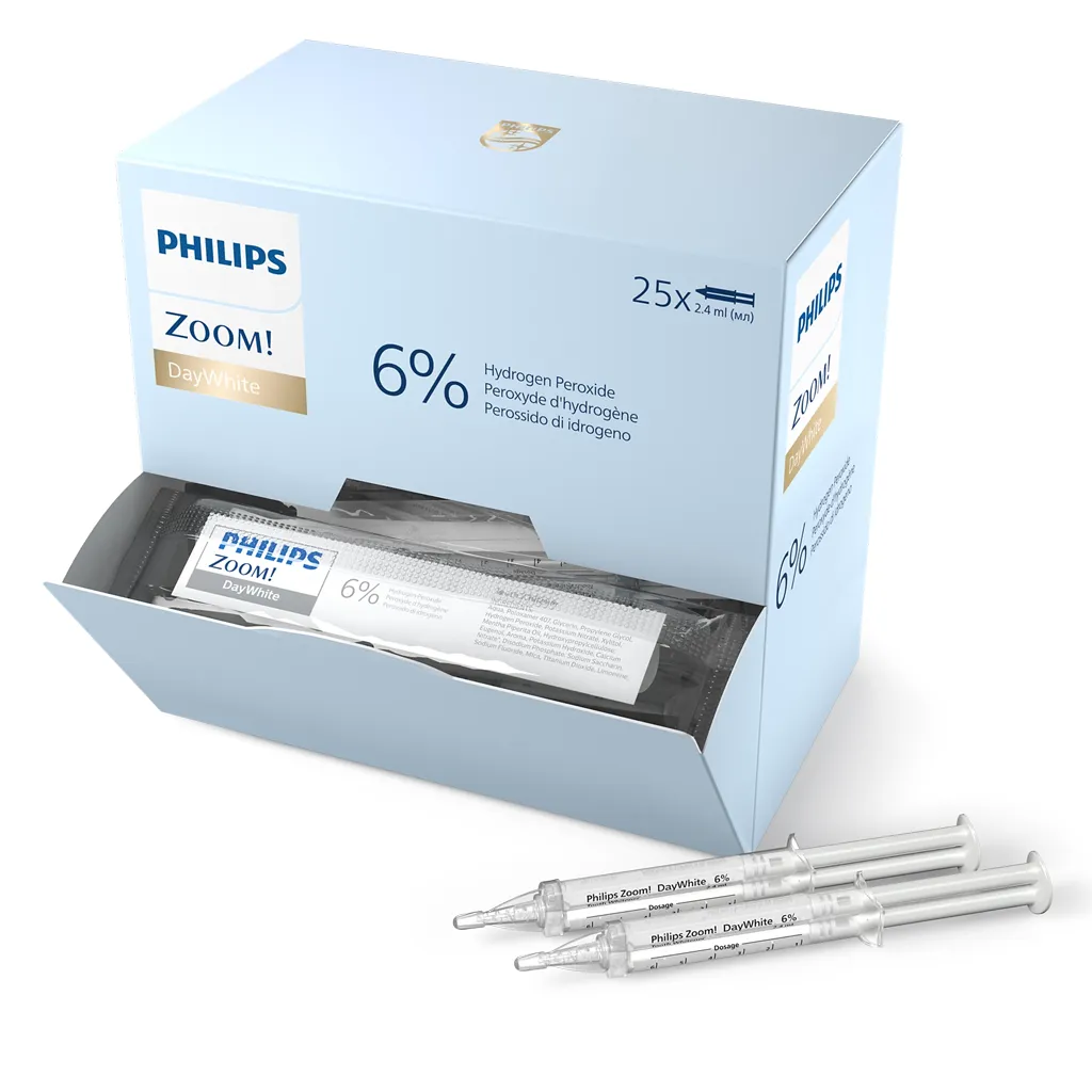 Philips Zoom Day White 6% Teeth Whitening Gel x25 Syringe Kit